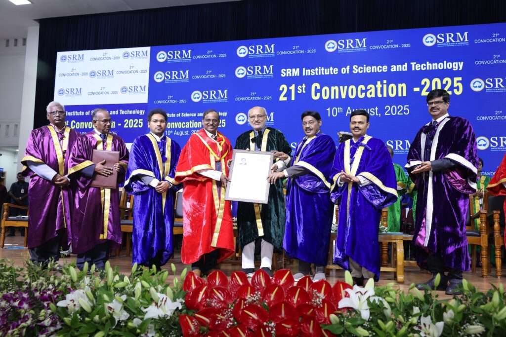 SRM Institute of Science and Technology 21st Convocation 2025 at ...